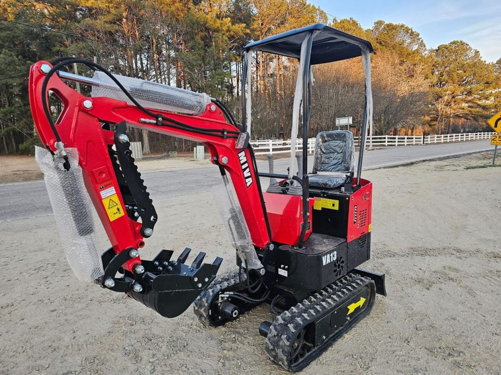Miva Mini Excavator – True Pro Equipment