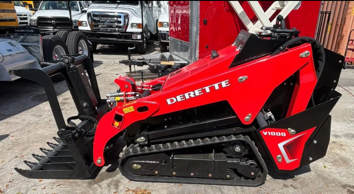 2025 V1000 Mini Skid Steer Derette. – True Pro Equipment